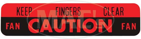 Fan Caution | DF-118 - North Western Ford