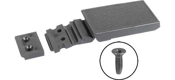 Sliding rear window latch 73-79 EOTZ-1040860-A - North Western Ford
